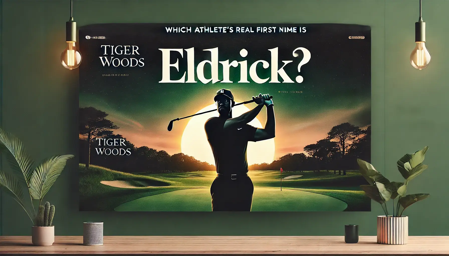 Which Athlete’s Real First Name Is Eldrick? Discover the Answer!